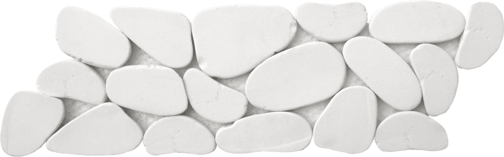Buy White Reconstituted XL Stone Border 4x12 PIBL19