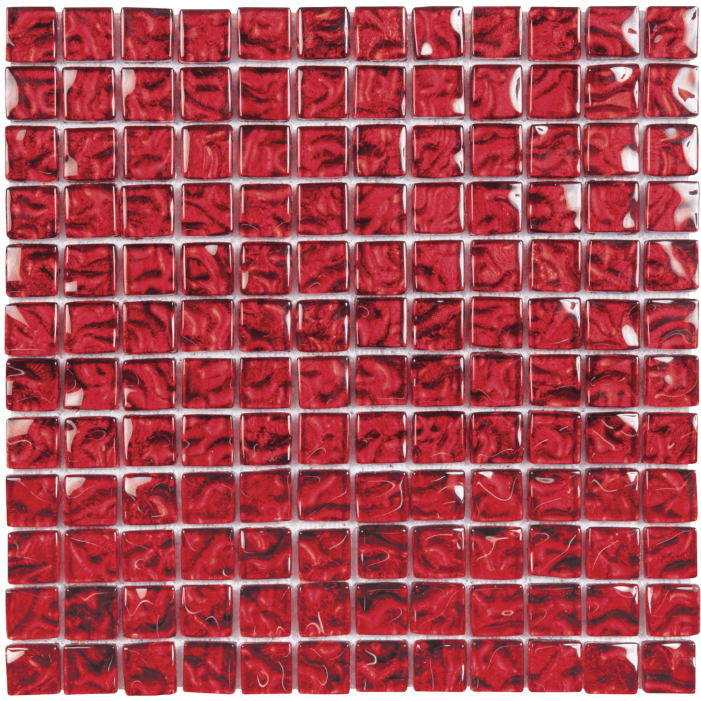 Buy Red Glass with Relief VERO33